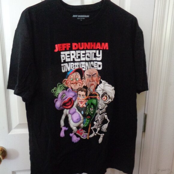 Jeff Dunham | Shirts | Jeff Dunham Perfectly Unbalanced Tour Mens Black ...